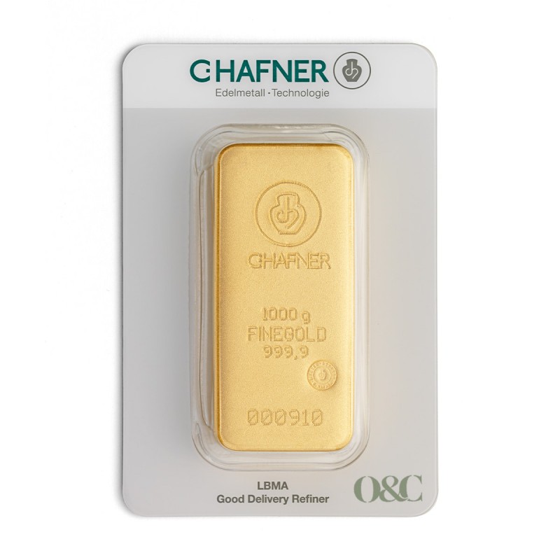 Lingot 1 kilo avec Or & Change