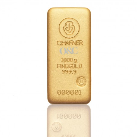 Lingot 1 kilo avec Or & Change