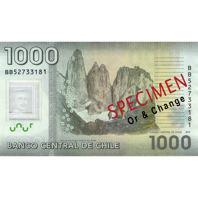 Achat Pesos Chiliens en Ligne ou au guichet. Livraison Gratuite des Devises