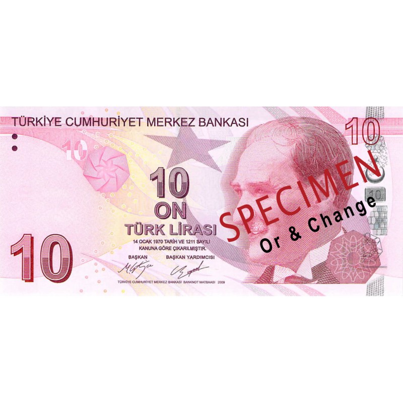 Achat Livres Turques (TRY) en Ligne ou au guichet. Livraison Gratuite ...