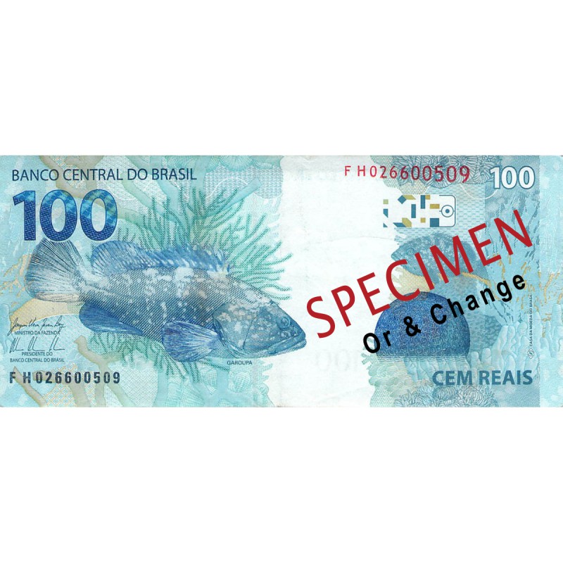 Vente des Réals Brésiliens