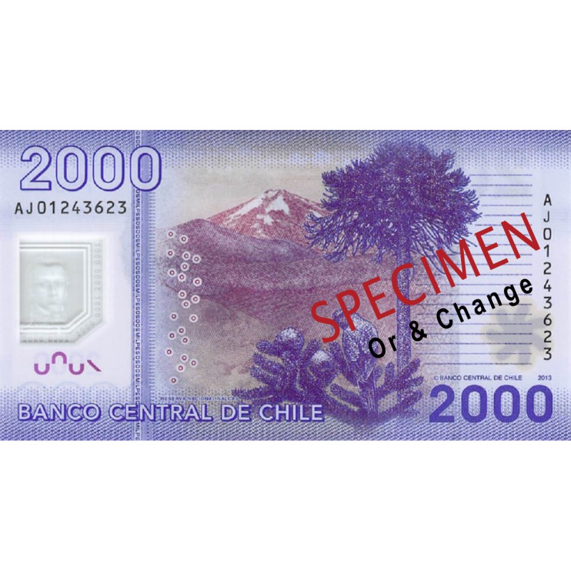 Vente de Pesos chiliens CLP